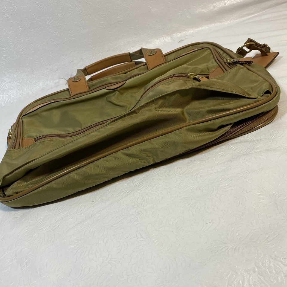 Hartmann Briefcase Laptop Bag Carry On Ballistic Nylon Leather NO ...