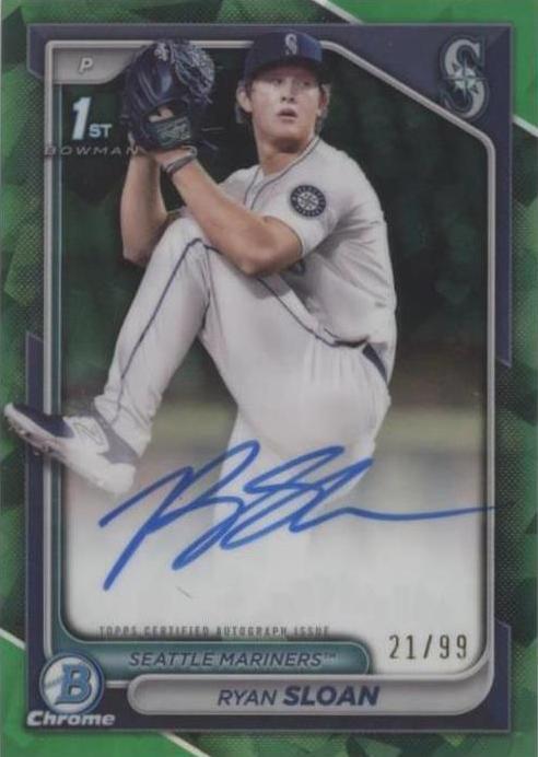 2024 Bowman Chrome Draft Sapphire Edition - Chrome Prospect Autographs ...