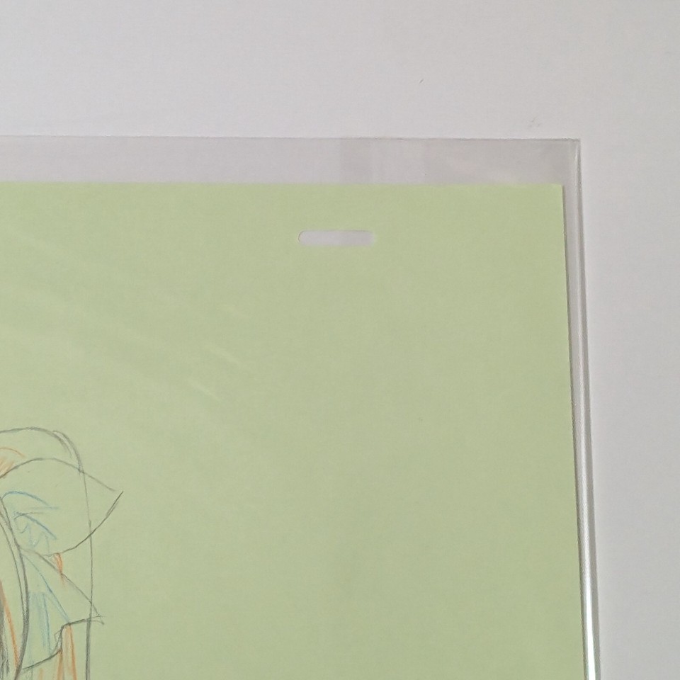 Rin Tohsaka Fate Stay Night Anime Cel Drawing Sketch Authentic ...