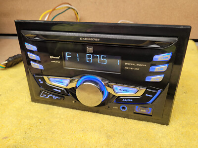 DUAL ELECTRONICS DXRM57BT CAR STEREO 2-DIN BLUETOOTH AUX AM/FM RADIO | eBay