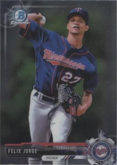 2017 Bowman Chrome Minis - Bowman Chrome Prospects Felix Jorge #BCP166 ...