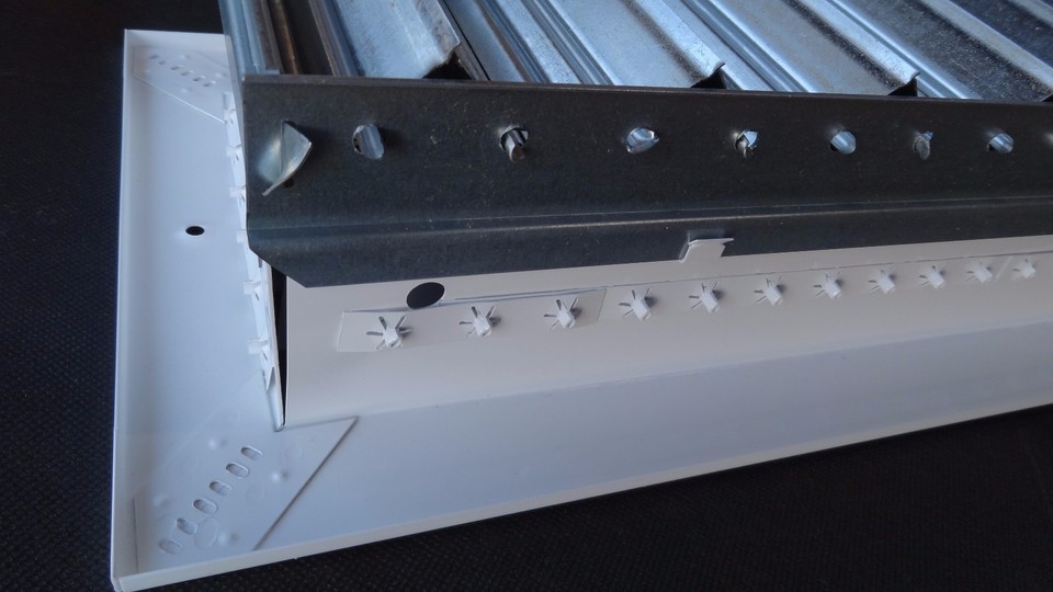 Titus 300RL Steel Double Deflection Supply Grille 18 X 6 ~ White | eBay