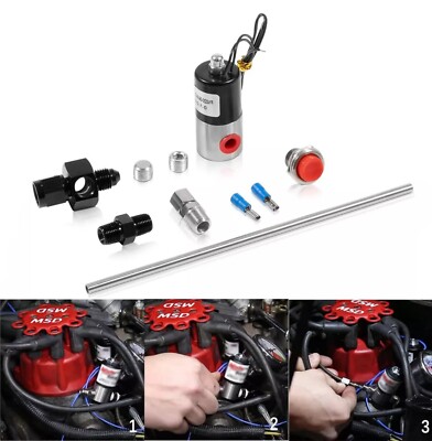 for Purging Nitrous Oxide System 16030 NOS 4AN Line Nitrous Purge Valve ...