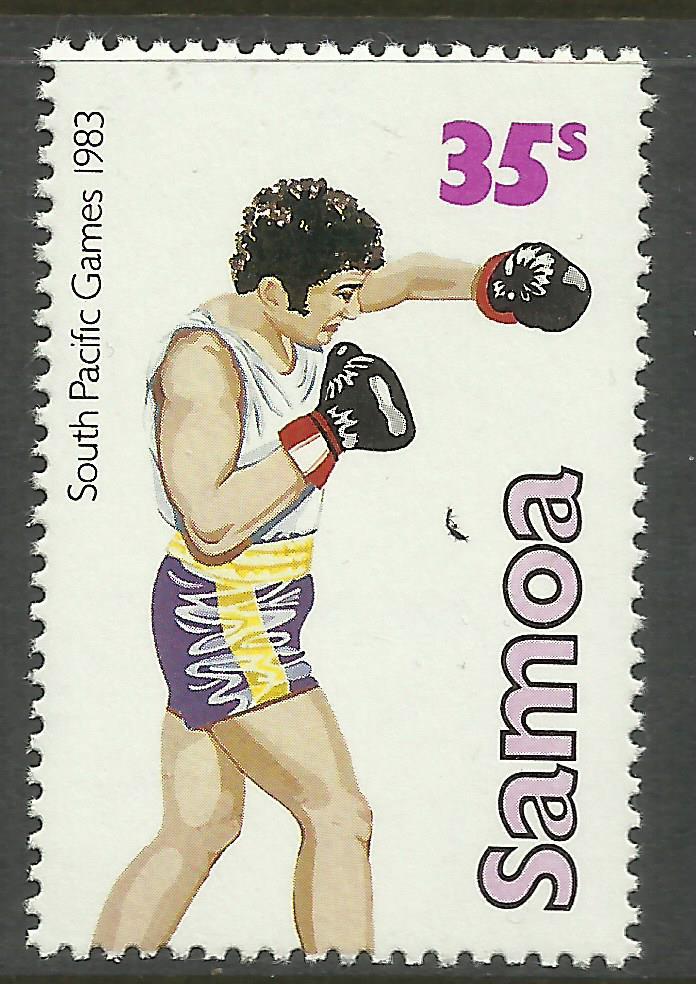 SAMOA 1983 SOUTH PACIFIC GAMES Single BOXING 1 Value MNH | eBay