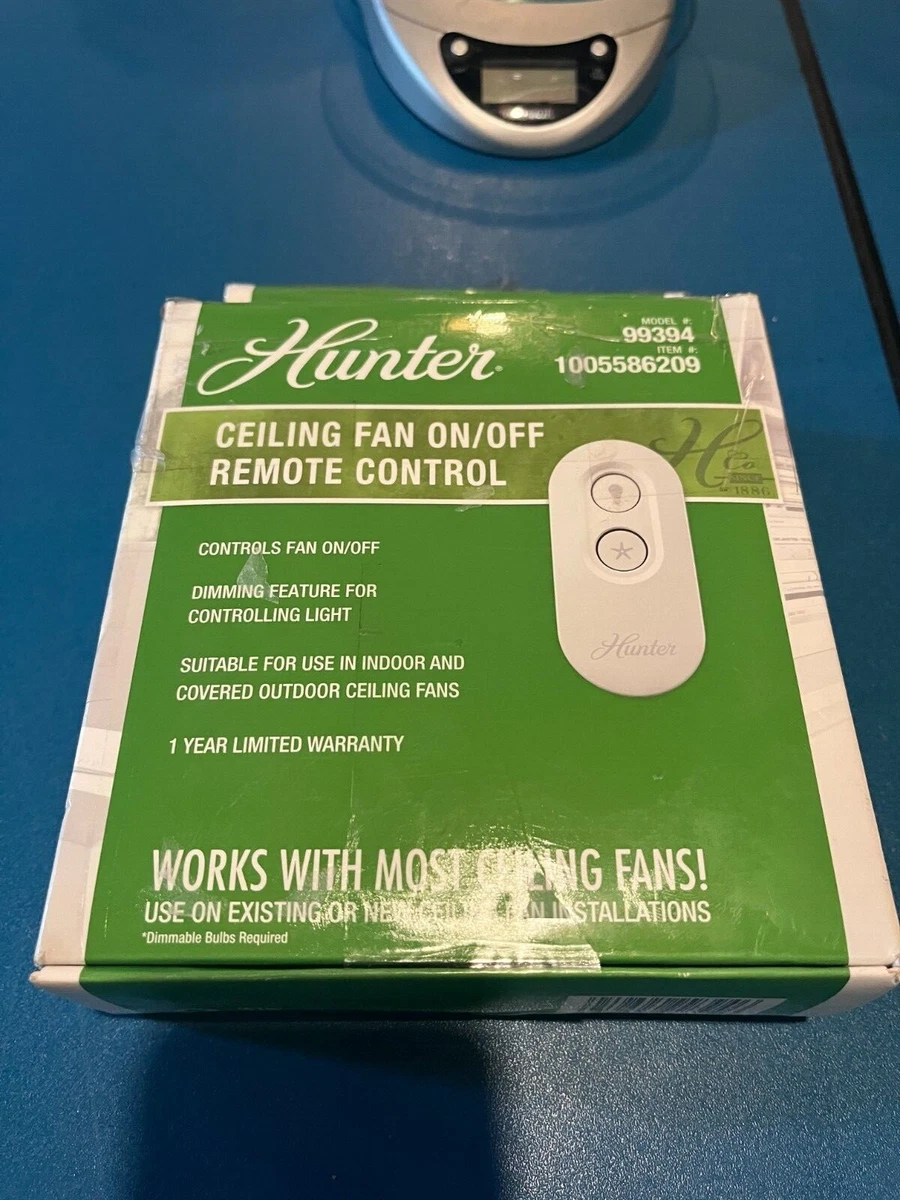 Hunter Outdoor Ceiling Fan Remote Control | Shelly Lighting