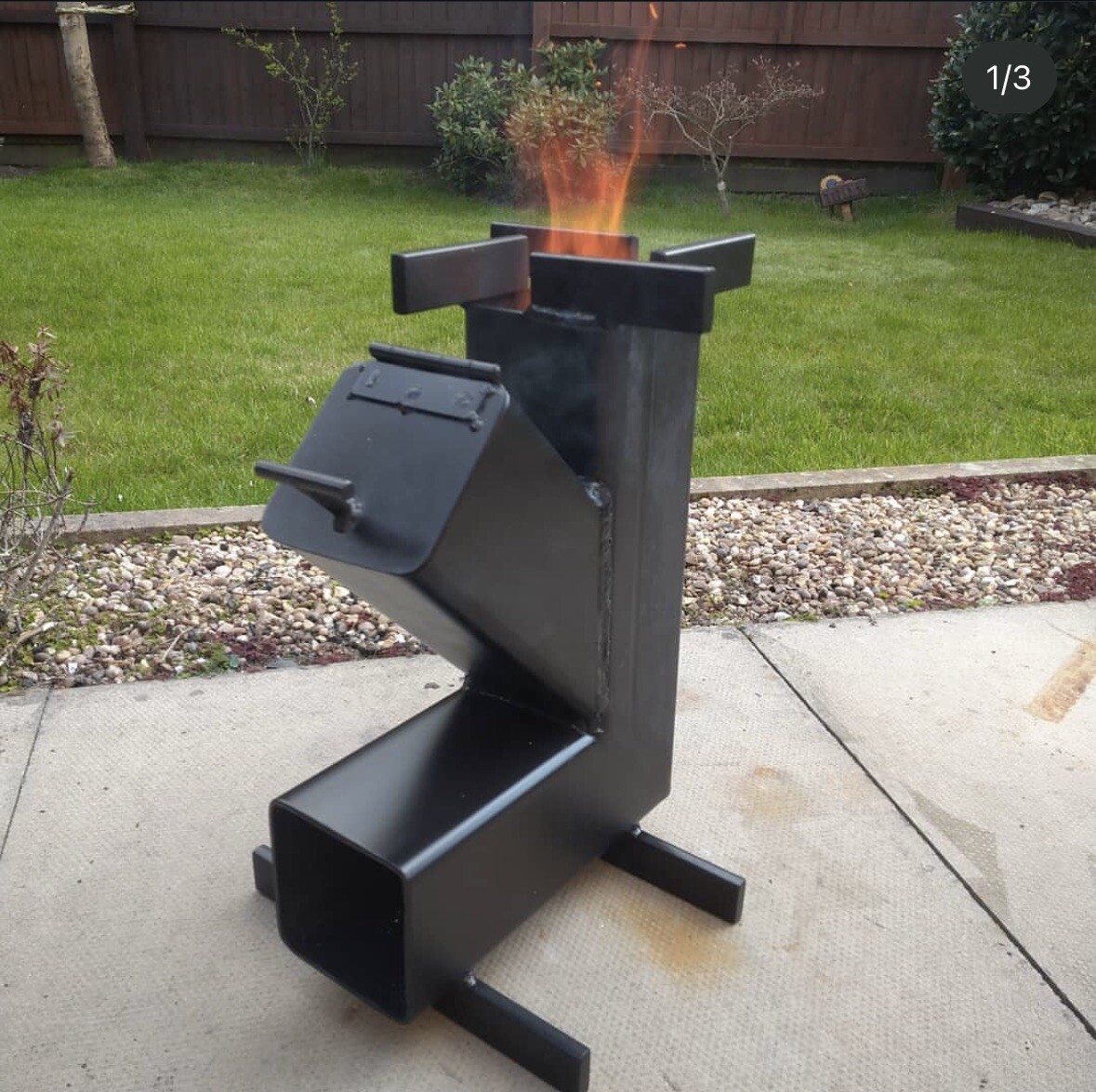 Five Block Rocket Stove Flare Ignite 5 Wide Multifuel Stove Simply