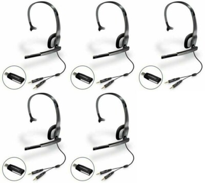 5 Plantronics .Audio 610 USB Single-Ear Headset 17229131965| eBay