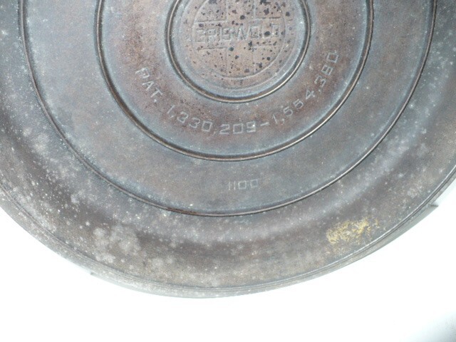 Griswold Block Logo Self Basting High Dome Lid No. 10-1100 Excellent ...