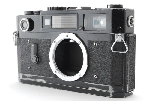 RARE 【BLACK】Excellent Canon Model 7S 7 S 35mm Rangefinder Film Camera ...