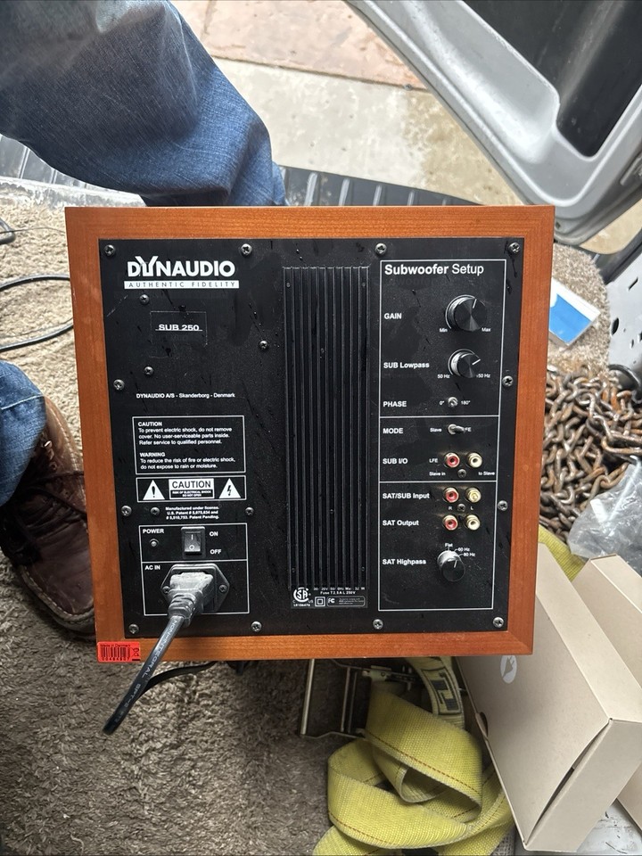 Dynaudio SUB 250 The most compact Dynaudio subwoofer | eBay
