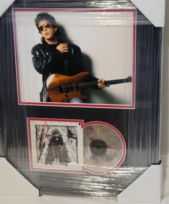 Lou Reed Autographed Signed CD Magic and Loss JSA Certified Framed | eBay
