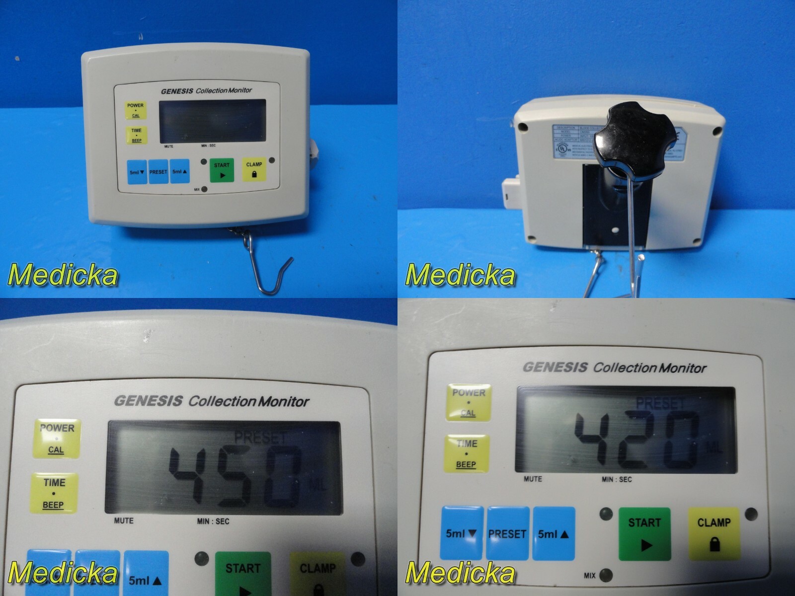 Genesis CM350 Blood Collection Monitor *Tested & Working* ~ 20754 | eBay