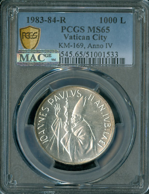 Vatican - Lire 1985