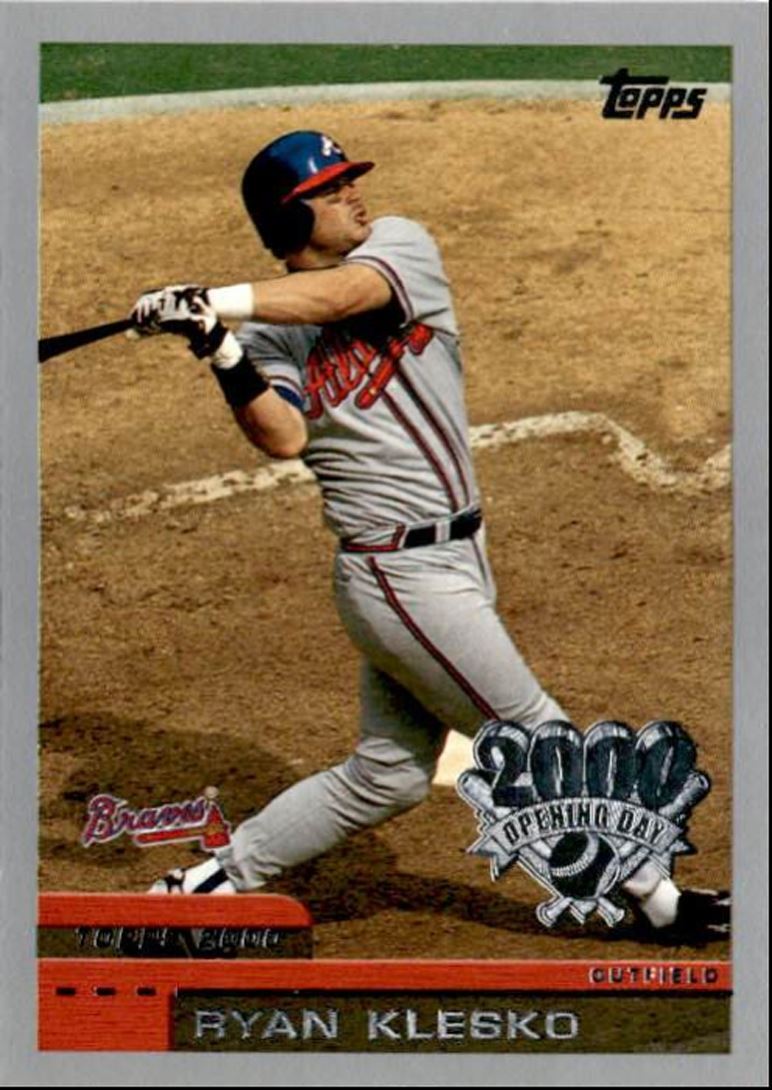 2000 Topps Opening Day Ryan Klesko Atlanta Braves #65 | eBay