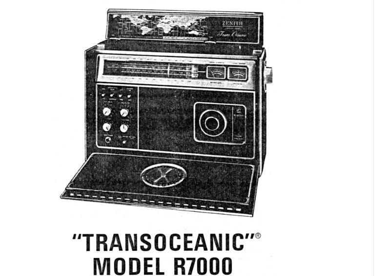 Zenith Transoceanic R7000-1, -2 Restoration Service, Chassis 2WMR70 ...