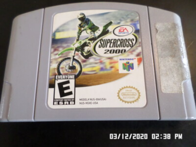 Supercross 2000 (Nintendo 64) N64 14633140323| eBay