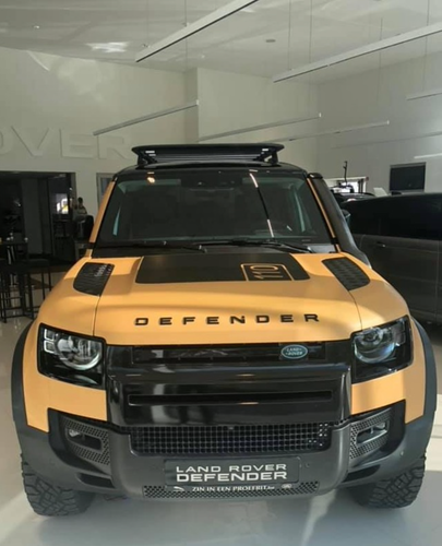 Matt Bonnet Graphic Decal for Land Rover Defender Explorer Pack L663 ...