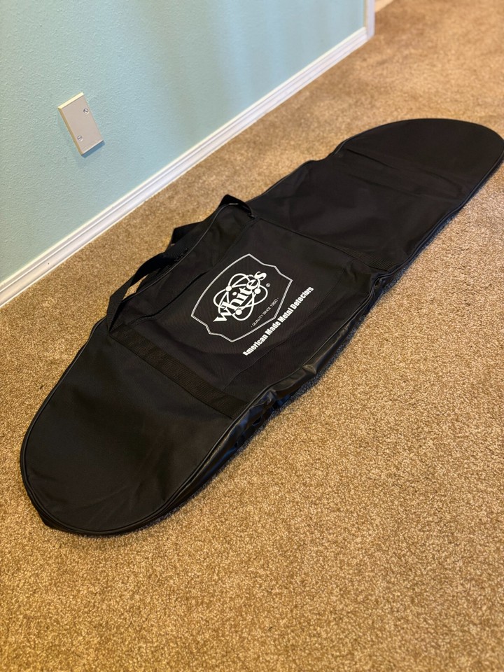 3ea White's Gun Style Padded Carrying Cases for metal detectors or ...
