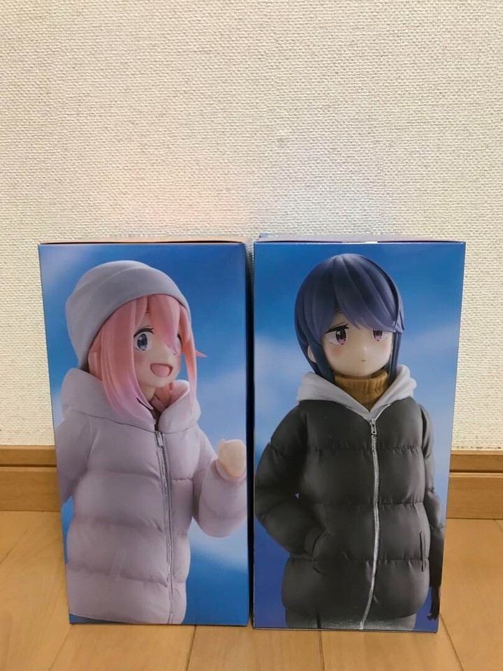 Yuru Camp Trio-Try-iT Figure Nadeshiko Kagamigahara Rin Shima Set | eBay