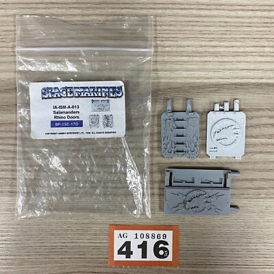 FORGE WORLD SALAMANDERS RHINO DOORS EMBLEMS SYMBOLS WARHAMMER 40,000 ...