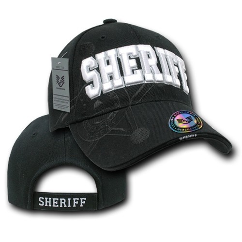 Black County Sheriff Police Officer Deputy Costume Cop Baseball Shadow ...