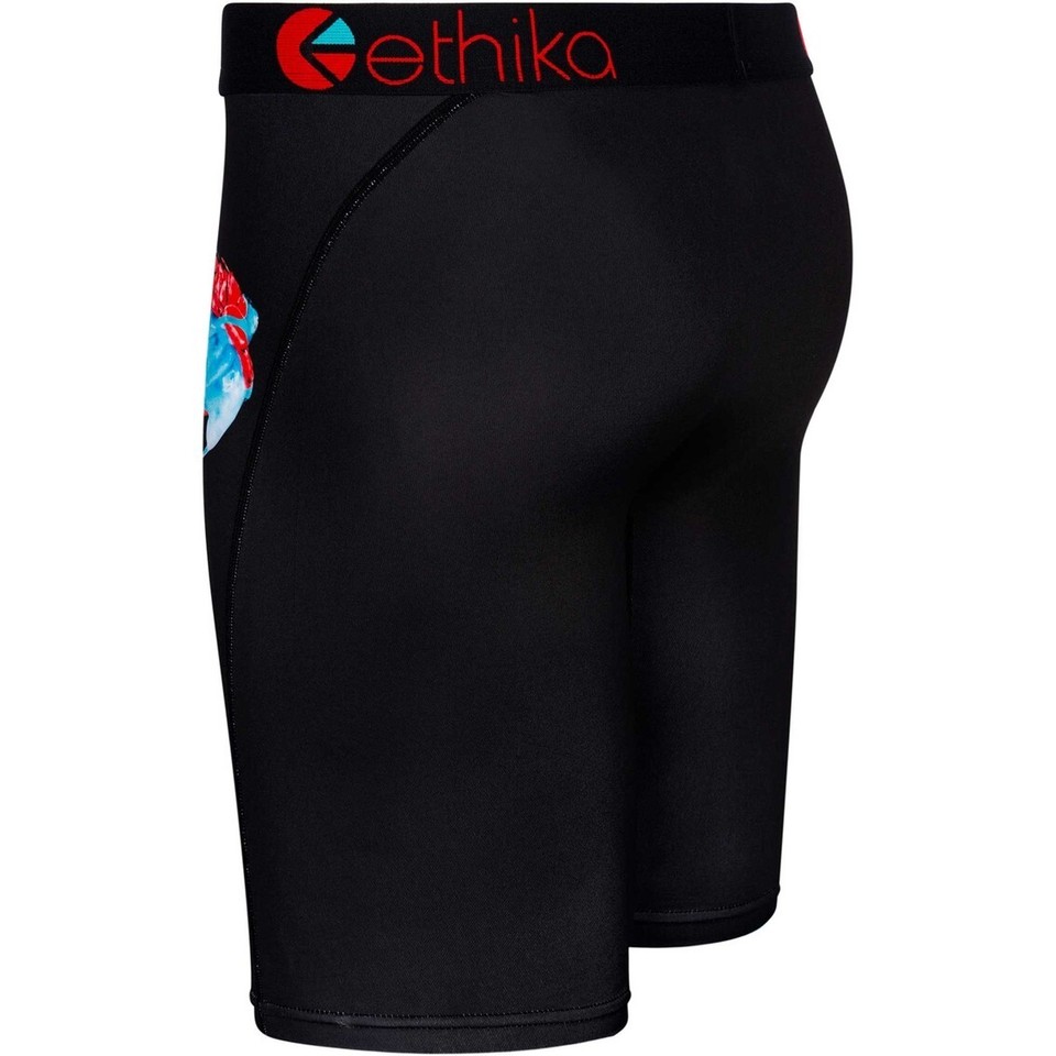 Ethika, Black-Red, Luxe Python, Staple Fit, Black Waistband, Size ...