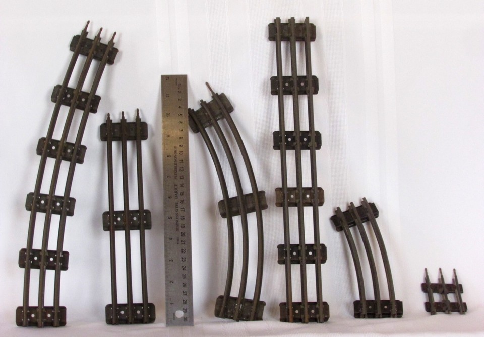 Vintage Prewar Lionel Train Tracks Huge Lot 042 020 020X 021 Model ...