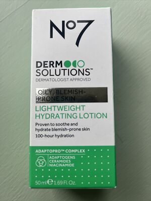 No7 Derm Solutions Lightweight Hydrating Lotion 50ml BRAND New | eBay UK