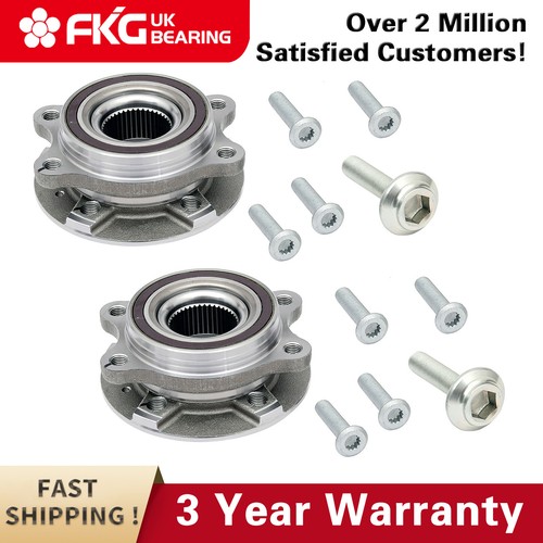 Pair Front / Rear Whee Hub Bearing For Audi A4 A5 A6 A7 A8 Q5 S4 S5 S6 ...