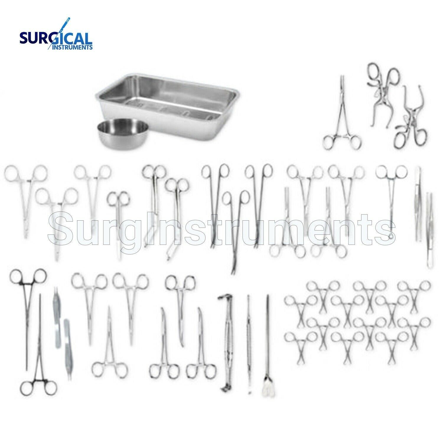 Deluxe veterinary Dissection Kit Surgical Instruments High Grade ...