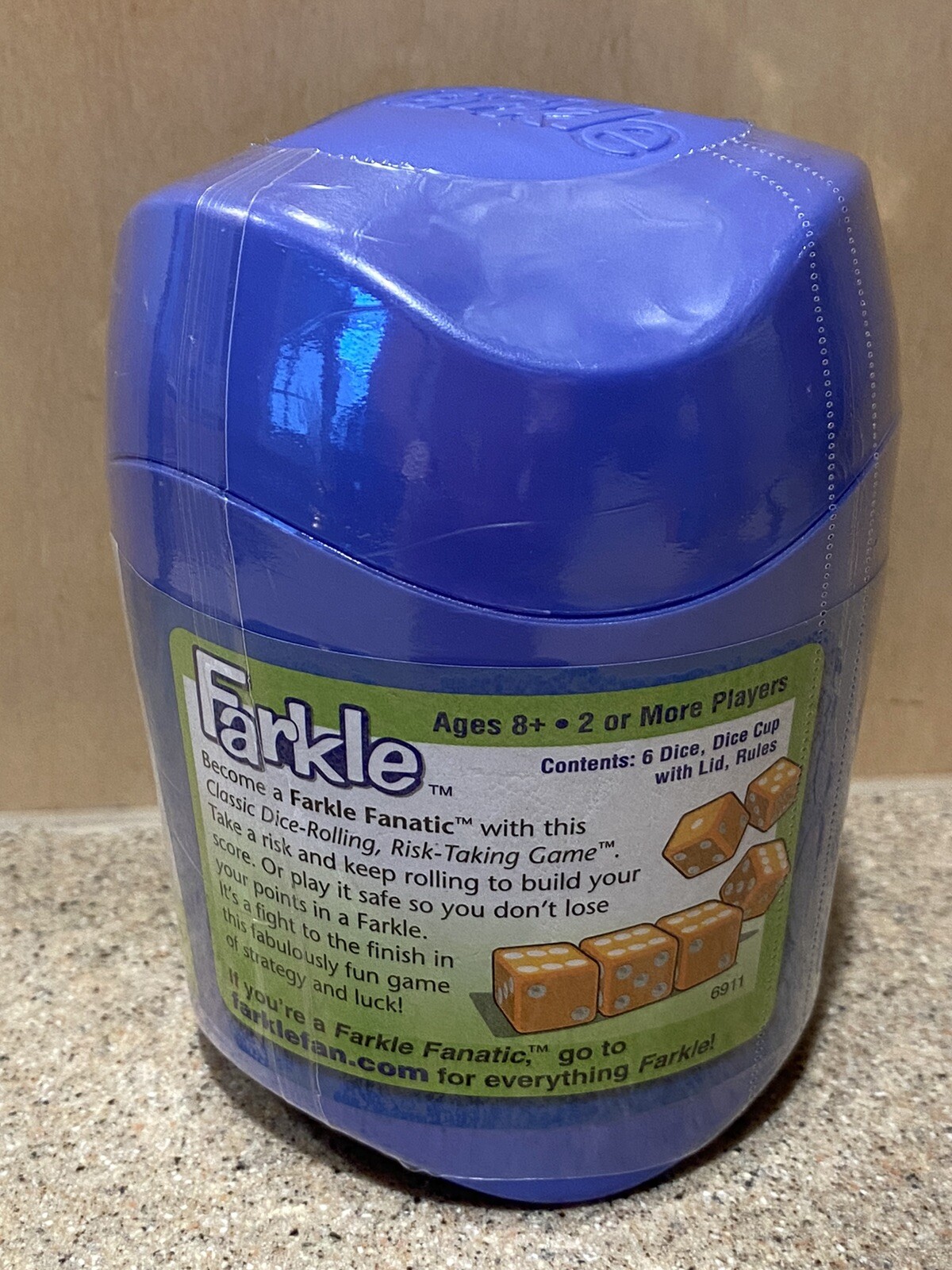 Farkle Dice Game with Cup Travel, Family, Game Night - New/Sealed | eBay