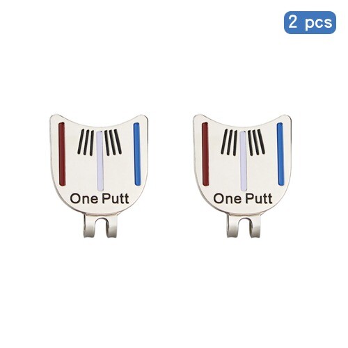 10pcs Golf Putting Alignment Aiming Tool Ball Marker with Magnetic Hat ...