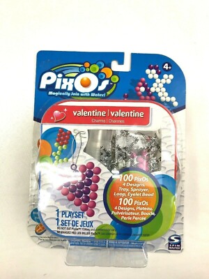 NEW PixOs Valentine Pack Heart Charm Children's Gifts Crafts | eBay