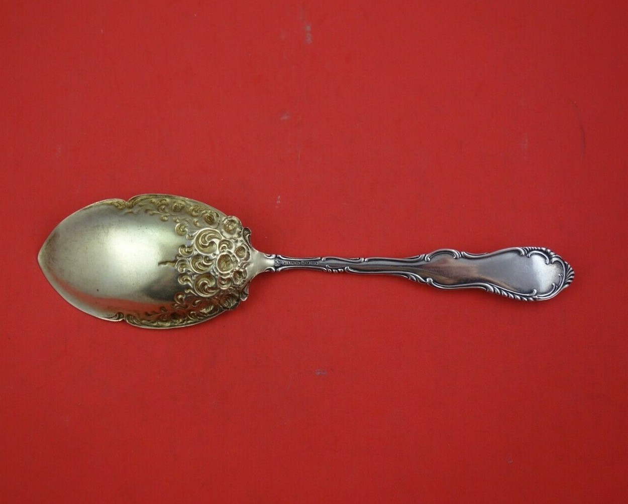 Old English by Towle Sterling Silver Pudding Spoon GW Pointed Fancy 9 3 ...