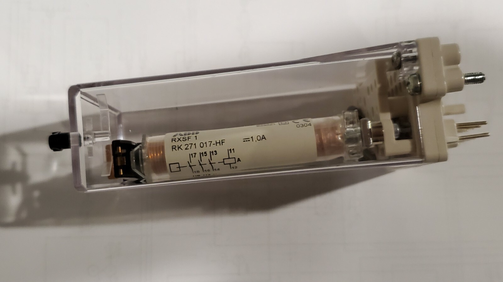 NEW ABB RXSF 1 RK 271 017-HF RK271017HF AUXILIARY TRIPPING RELAY | eBay