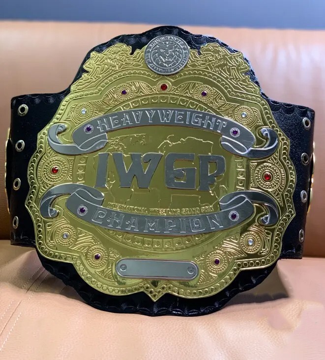 IWGP World Heavyweight Wrestling Championship V4 Replica Tittle Belt 2MM Brass | eBay
