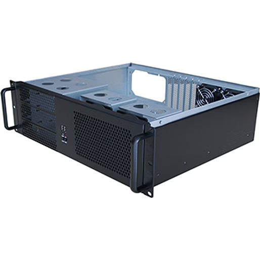 TGC-34390 Rackmount Server Chassis Case 3U 390mm Short Depth with ATX ...