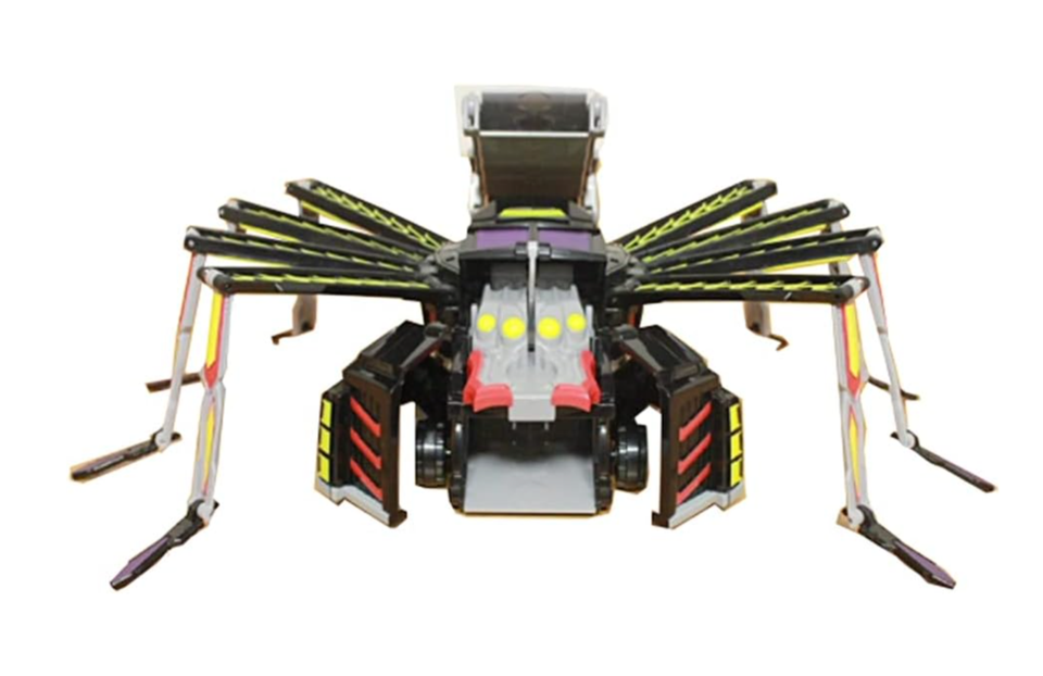 TURNING MECARD Mega Spider Transforming Robot Spider Anime Transformers ...