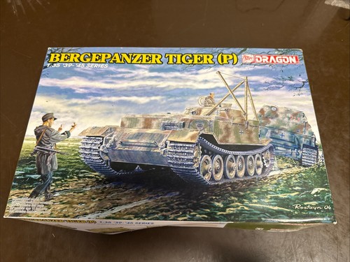 Dragon Kit#6226 Bergepanzer Tiger (P) Recovery Vehicle 2005 1:35 Scale ...