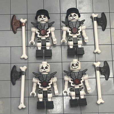 Lego Ninjago Minifigure Chopov - Armor, Helmet 2259 Skeleton Lot A7 46 ...