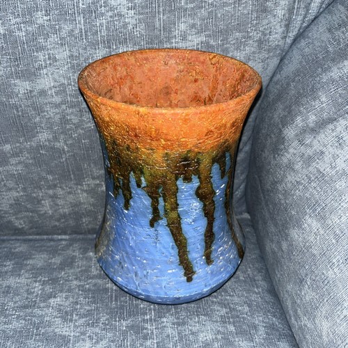 Marcello Fantoni Raymor Art Pottery Drip Vase Italy Mid Century Modern ...