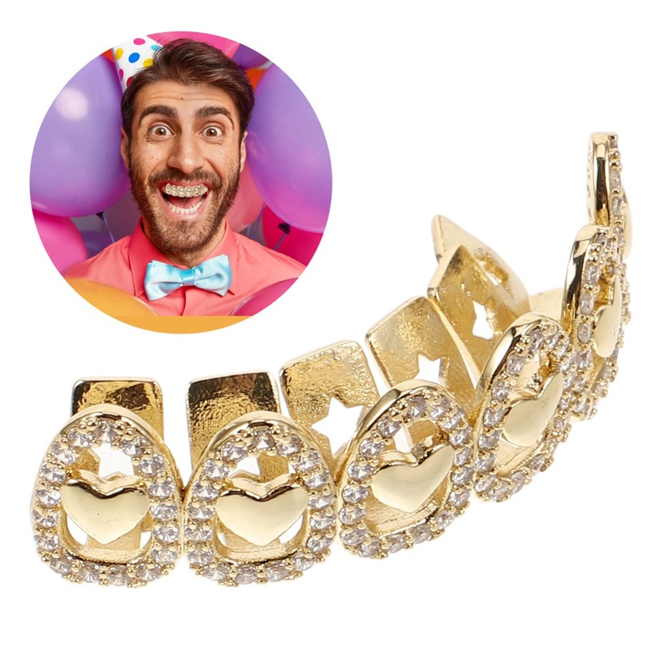 Shiny Teeth Removable Teeth Fake Teeth Top | eBay Australia