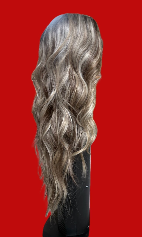 Chelsey Smith Crowns Wig "Giselle with Lace Front Bangs" (Large) 26"L ...
