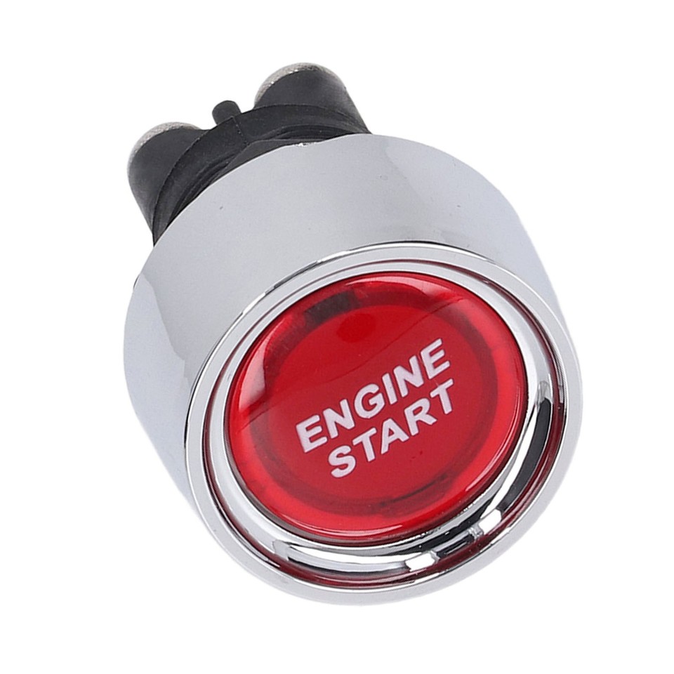 Engine Start Stop Push Button 50A 12V-24V Start Stop Ignition Switch ...