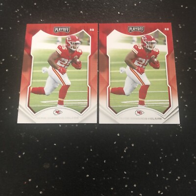 Clyde Edwards-Helaire 2021 Panini Playoff Football #84 NFL Kansas City ...