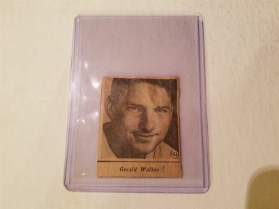 Gee Walker 1935 NFA Player Panel VERY RARE! | eBay