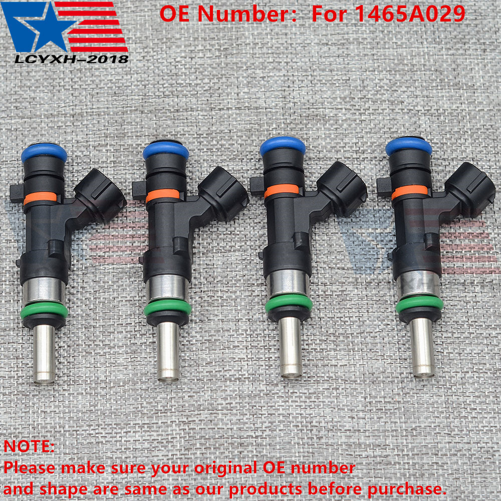 NEW Set of 4 Fuel Injectors Fit Mitsubishi Lancer 2.0L l4 2008-2010 ...