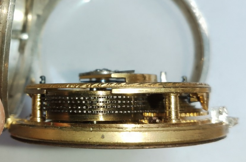Alex HARE LONDON English Fusee CYLINDER Pocket Watch 1800 running well ...