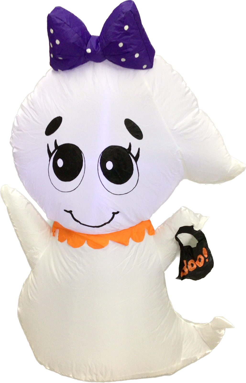 4ft Gemmy Airblown Inflatable Prototype Halloween Cute Ghost #224661 | eBay