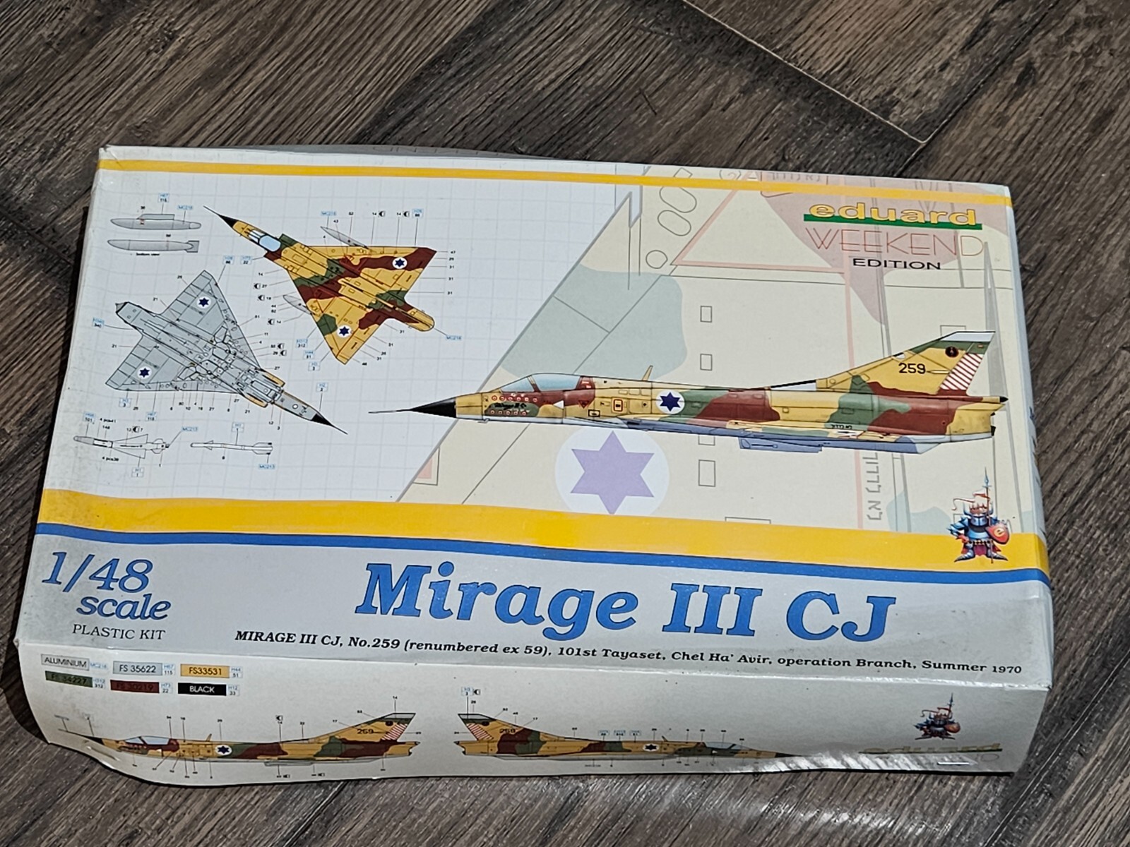 Eduard kits 8494 1:48 Dassault-Mirage IIICJ (Weekend Series) | eBay
